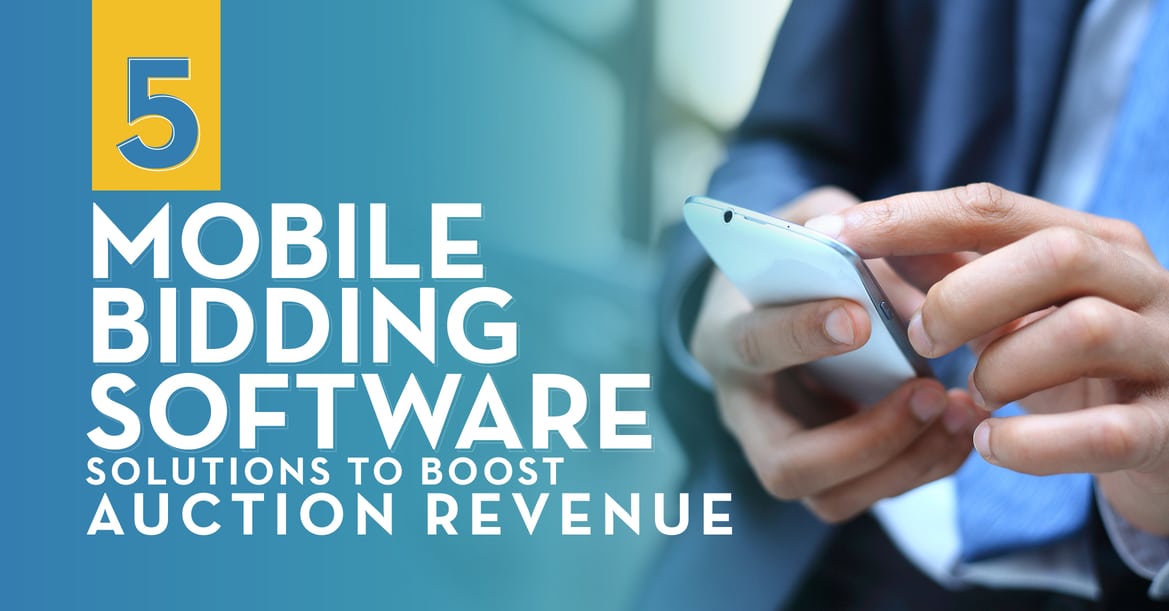 5 Mobile Bidding Software Solutions to Boost Auction Revenue - OneCause