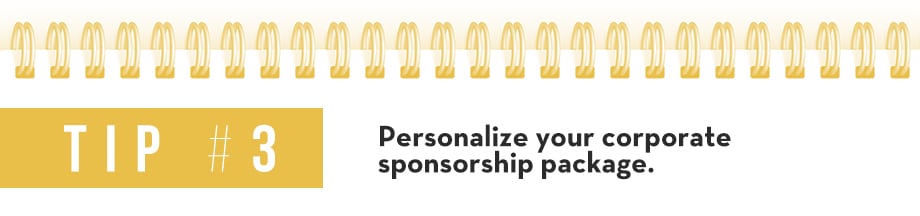 5 Awesome Tips for Creating Corporate Sponsorship Packages