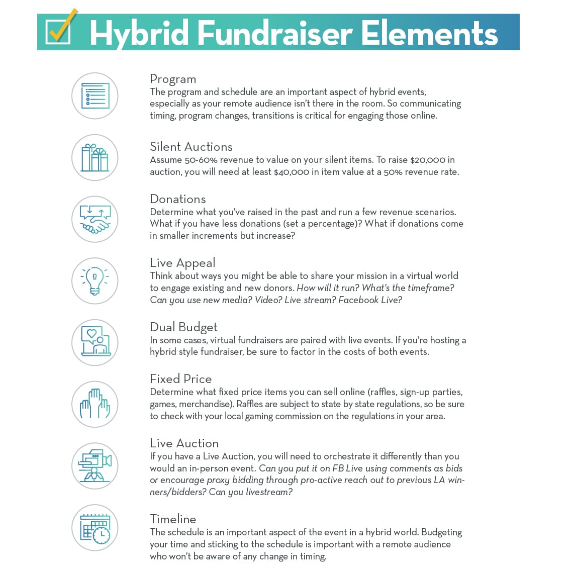 How to Plan & Host a Hybrid Fundraiser in 10 Steps