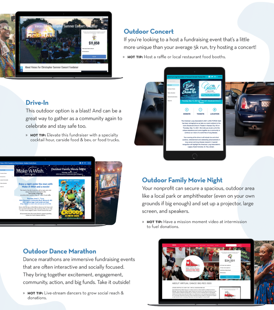 Creative Ideas to Heat Up Outdoor Fundraising - OneCause