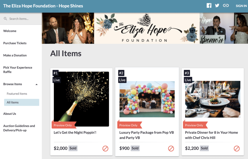 Eliza Hope Foundation: Building Community and a Compelling Giving ...