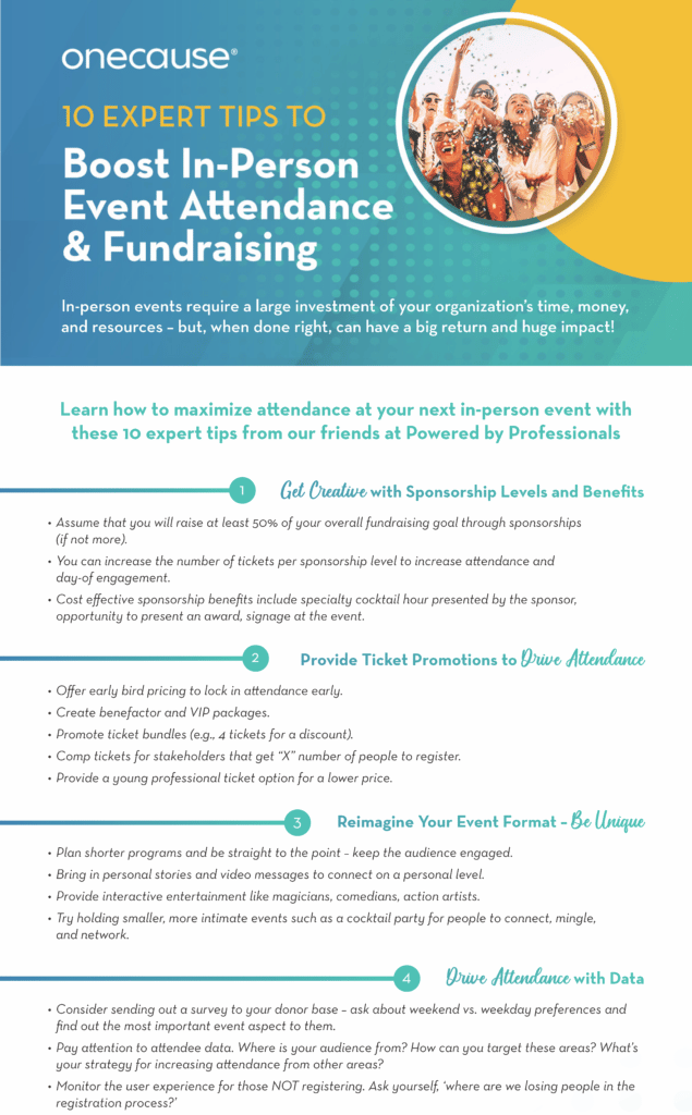 10 Tips to Boost Event Attendance and Fundraising