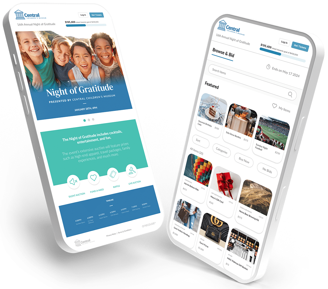 OneCause | Raise More with Event & Online Fundraising Software