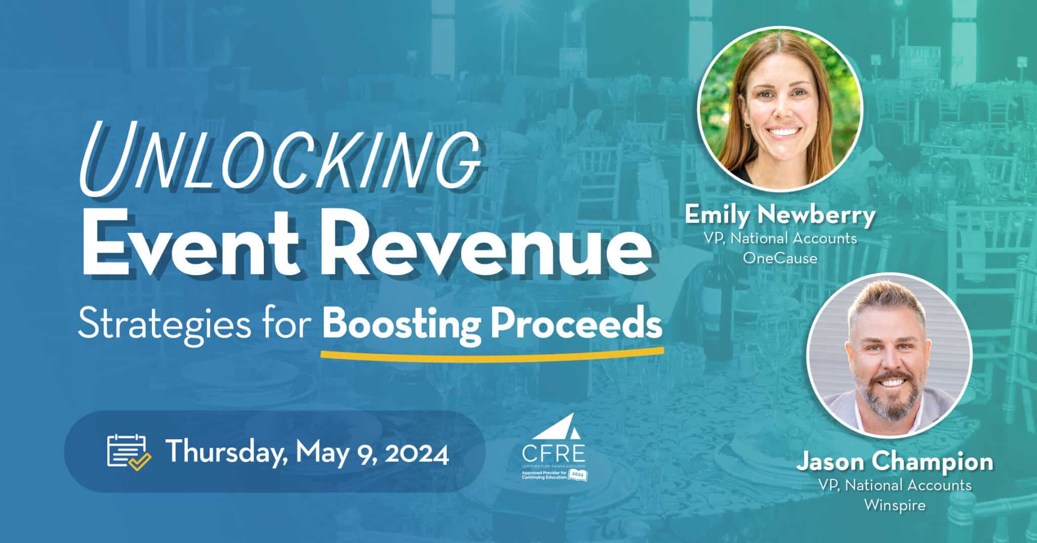 Unlocking Event Revenue: Strategies for Boosting Proceeds: Webinar