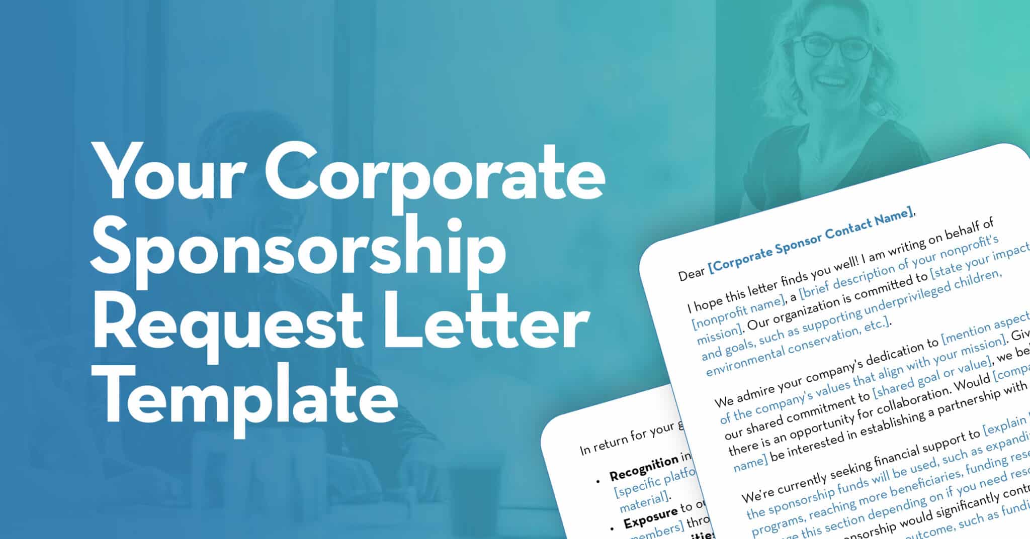 Corporate Sponsorship Request Letter Template