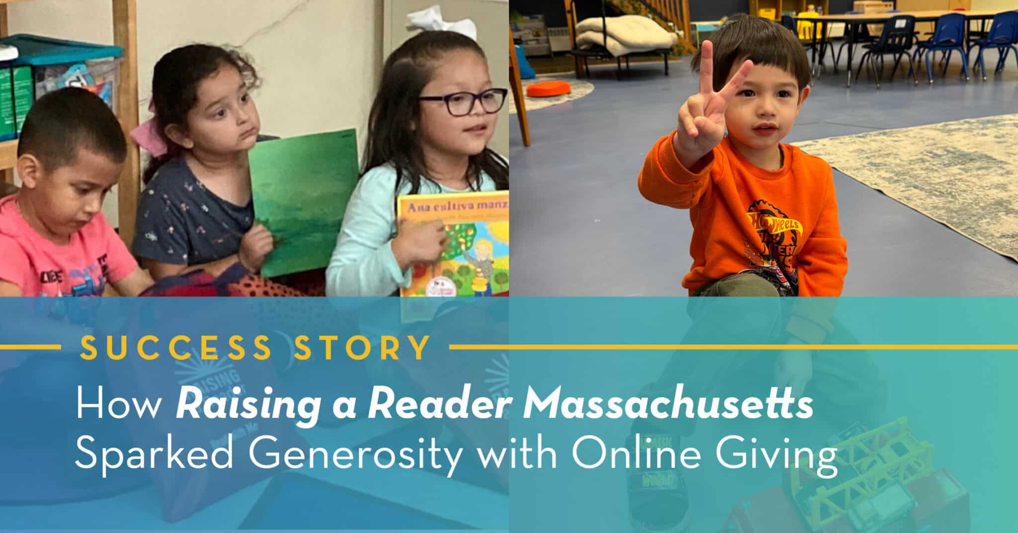 How Raising a Reader Massachusetts Sparked Generosity with Online Giving