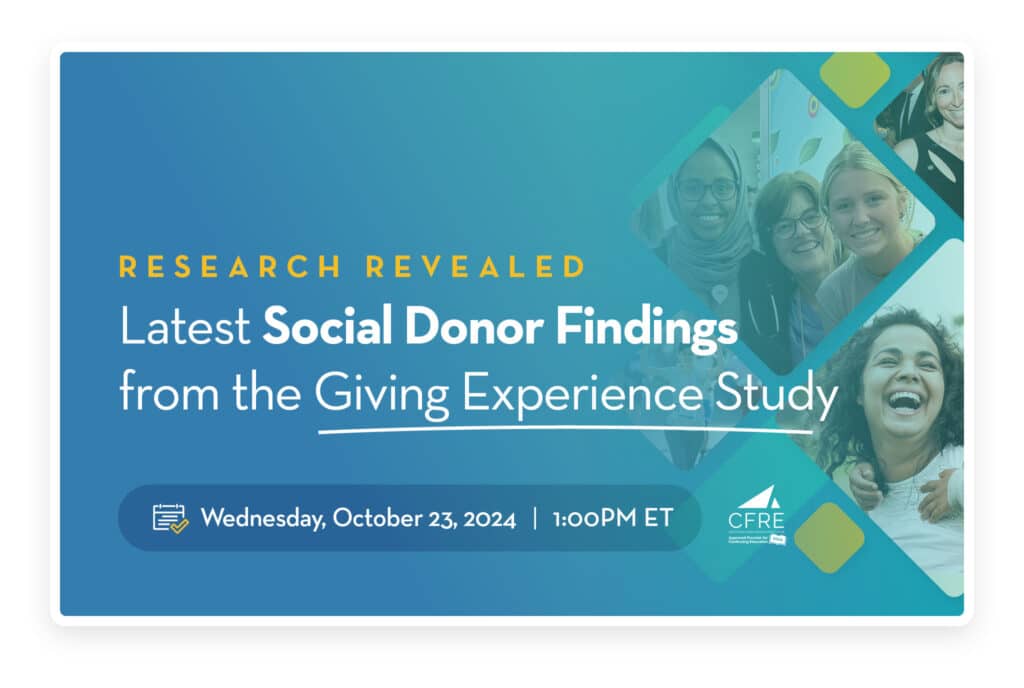 Research Revealed: Latest Social Donor Findings from the Giving ...