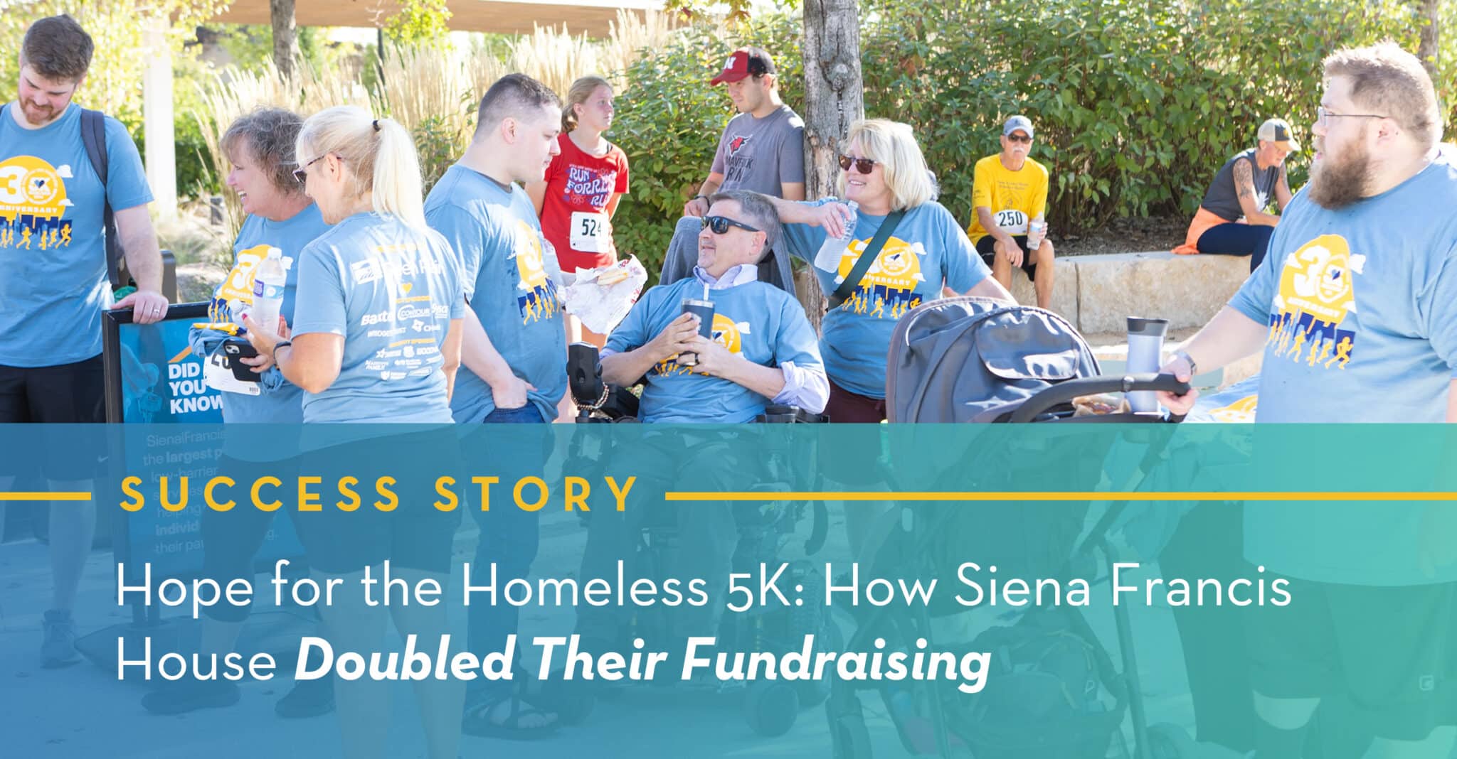 Hope for the Homeless 5K: How Siena Francis House Doubled Their ...