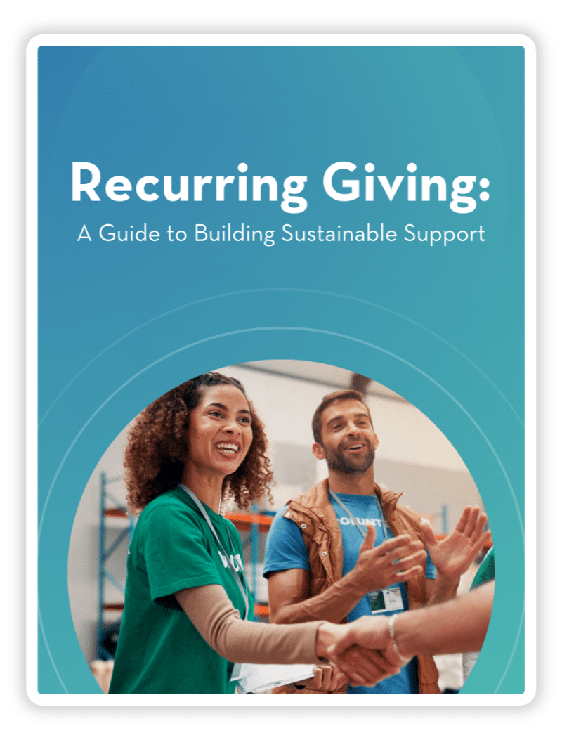 Recurring Giving: A Guide to Building Sustainable Support - OneCause